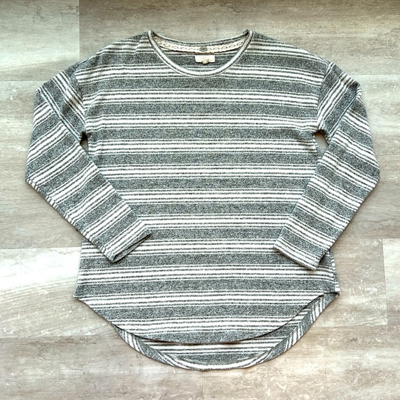 Cupio | Tops | Cupio Relaxed Striped Tee | Poshmark